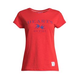 SALZHAUT Damen T-Shirt "Shirt M&Uuml;LCH", rot, Gr. S, Obermaterial: 100% Baumwolle CO., Shirts