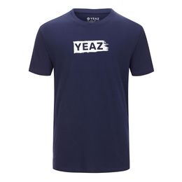 YEAZ Damen T-Shirt "T-Shirt CHAY", blau, Gr. XL, Obermaterial: 100% Baumwolle CO(Bio)., Shirts