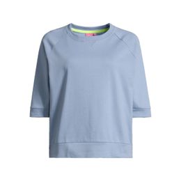 SALZHAUT Damen T-Shirt "Shirt L&Ouml;&Ouml;G", blau, Gr. XS, Obermaterial: 100% Baumwolle CO., Shirts