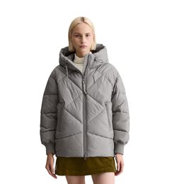 Marc O'Polo Damen Daunenmantel "aus recyceltem Polyester"grau eternity, Gr. XS, MARC O'POLO DENIM, unifarben, Obermaterial: 100% Polyester, M&auml;ntel