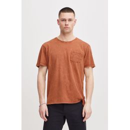 Blend Damen T-Shirt "BHTee"sequoia, Gr. XXL, unifarben, Web, 100% Baumwolle, Shirts, L&auml;ssiges T-Shirt mit Stickerei