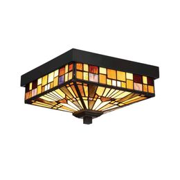 Elstead Lighting Inglenook Deckenleuchte, E27 b&uuml;ndig, QZ-INGLENOOK-F, Flush