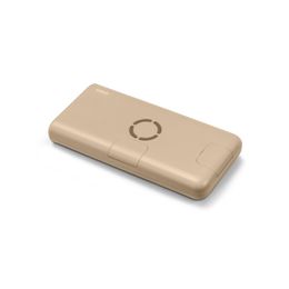 Tchibo - Kabellose Powerbank und Ladeger&auml;t - beige