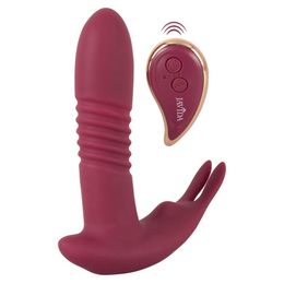 Javida &bdquo;RC Hands-free 3 Function Vibrator&ldquo; mit Rotation, Sto&szlig;funktion und Vibration