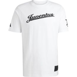 Adidas Juventus Turin T-Shirt Herren - Gr&ouml;&szlig;e S - wei&szlig;