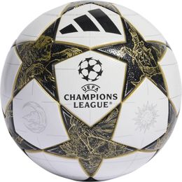 Adidas Champions League Fu&szlig;ball Herren - Gr&ouml;&szlig;e 5 - wei&szlig;