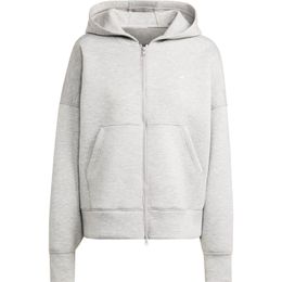 Adidas STELLA MCCARTNEY Kapuzenjacke Damen - Gr&ouml;&szlig;e XL - grau