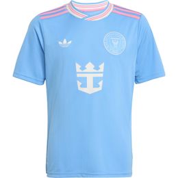 Adidas Inter Miami Messi 10 Teamtrikot Kinder - Gr&ouml;&szlig;e 164 - blau