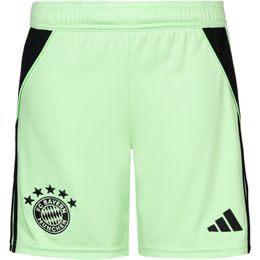 Adidas FC Bayern M&uuml;nchen 25-26 Fu&szlig;ballshorts Kinder - Gr&ouml;&szlig;e 152 - gr&uuml;n