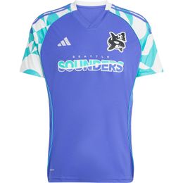 Adidas Seattle Sounders Teamtrikot Herren - Gr&ouml;&szlig;e XXL - blau