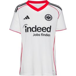Adidas Eintracht Frankfurt 25-25 ausw&auml;rts Teamtrikot Damen - Gr&ouml;&szlig;e M - wei&szlig;