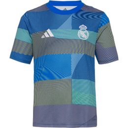 Adidas Real Madrid 25-26 Funktionsshirt Kinder - Gr&ouml;&szlig;e 176 - blau