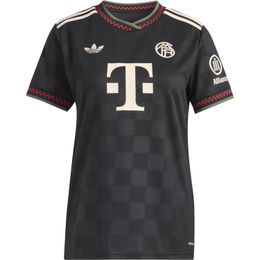 Adidas FC Bayern M&uuml;nchen 25-26 3rd Teamtrikot Damen - Gr&ouml;&szlig;e L - schwarz