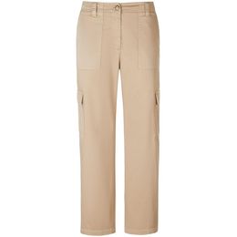 Peter Hahn - Hose Passform Cornelia, beige, Gr. 46 / L - Baumwolle