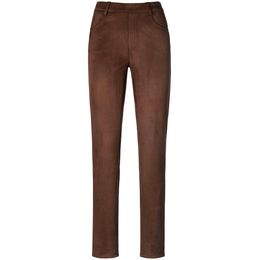 Peter Hahn - Schlupf-Hose Passform Sylvia, braun, Gr. 50 / XL
