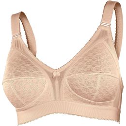 Sassa Mode B&uuml;gelloser BH SASSA, Damen, Gr. 100, Cup C, beige (elfenbein), 89% Polyester, 11% Elasthan, Futter und Wattierung:100% Polyester, Jaquard:92% Polyester, 8% Elasthan, BHs
