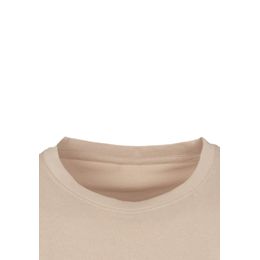 T-Shirt F4NT4STIC "Wonder Woman Pink Outline", Damen, Gr. L, sand, Obermaterial: 100% Baumwolle, regular fit, Rundhals, ohne B&uuml;ndchen, Shirts T-Shirt, Premium Qualit&auml;t