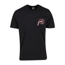 T-Shirt 883POLICE "883 Police RYLSTONE T-SHIRTS", Damen, Gr. L, schwarz, 100% Baumwolle, bedruckt, slim fit, Rundhals, Shirts T-Shirt