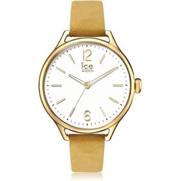 Ice Watch Analoguhr Damen Gr&ouml;&szlig;e One Size champagner / gold / wei&szlig;