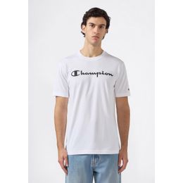 T-Shirt Champion, Herren, Gr. M (48/50), wei&szlig; (wht, ns), Obermaterial: 100% Baumwolle, Shirts T-Shirt