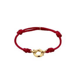 Elli Premium Bracelet female Gold, Red size 16
