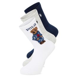 Polo Ralph Lauren Socken Damen Gr&ouml;&szlig;e 36/41 wei&szlig;