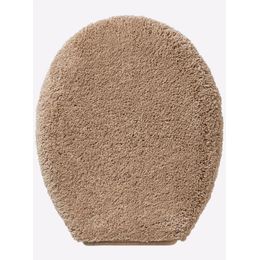 Badematte Grund Gr. 6, sand, halbrund (50cm x 80cm ), 1 Stk., Badematten, Badematte
