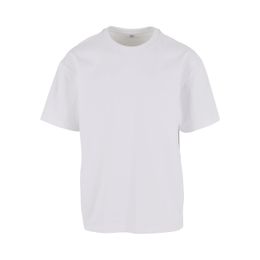 T-Shirt Urban Classics "Urban Classics Heavy Basic Loose Tee", Damen, Gr. XL, wei&szlig;, 100% Baumwolle, unifarben, loose fit, ohne Ausschnitt, Shirts T-Shirt