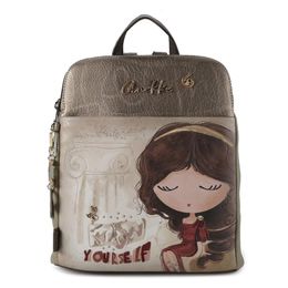 Anekke Rucksack 'Muse' Damen Gr&ouml;&szlig;e One Size nude / dunkelbraun / taupe / weinrot