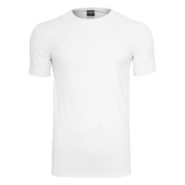 Urban Classics Damen T-Shirt "Urban Classics Herren Fitted Stretch Tee"weiß, Gr. XL, unifarben, 95% Baumwolle, 5% Elasthan, Shirts