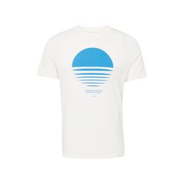 s.Oliver T-Shirt Herren Gr&ouml;&szlig;e M himmelblau / wei&szlig;