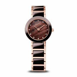 Bering Analog Watch 'Ceramic' female Black size One Size