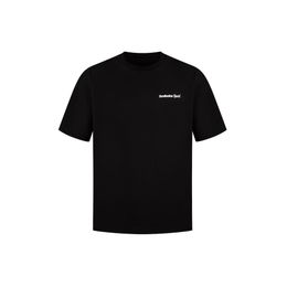 Smilodox T-Shirt Oversize Backprint Tamio Herren Gr&ouml;&szlig;e XXXL schwarz