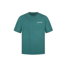 Smilodox T-Shirt Oversize Backprint Tamio Herren Gr&ouml;&szlig;e S dunkelgr&uuml;n