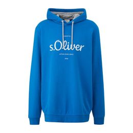 s.Oliver Men Tall Sizes Sweatshirt Herren Größe XL azur / weiß
