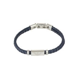 Emporio Armani Armband Herren Gr&ouml;&szlig;e One Size nachtblau / silber