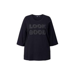 Ulla Popken Shirt female Black size 66-68