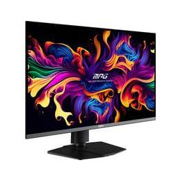 MSI MPG 322URXDE QD-OLED, Gaming-Monitor 80 cm (31.5 Zoll), schwarz, UltraHD/4K, G-Sync-komp., USB-C, DisplayPort 2.1a (UHBR20), 240Hz Panel