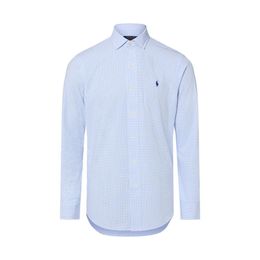 Polo Ralph Lauren Hemd Herren Gr&ouml;&szlig;e 39/40 hellblau / wei&szlig;