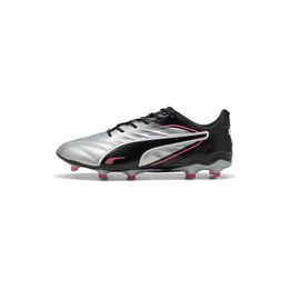 Puma Fu&szlig;ballschuh 'King Pro' Herren Gr&ouml;&szlig;e 37.5 himbeer / schwarz / silber