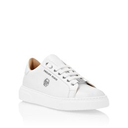 Philipp Plein Sneaker 'Hexagon' Herren Gr&ouml;&szlig;e 45 wei&szlig;