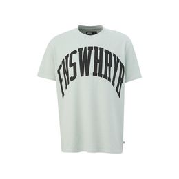 QS T-Shirt 'Jamule' Herren Gr&ouml;&szlig;e XXL mint / schwarz