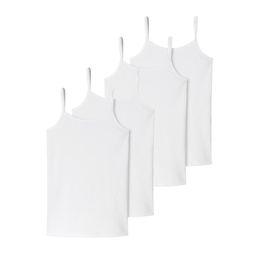 Schiesser Undershirt girl White size 164