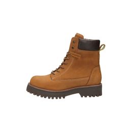 Salamander Schn&uuml;rstiefelette Damen Gr&ouml;&szlig;e 39 cognac / schwarz Winterschuhe