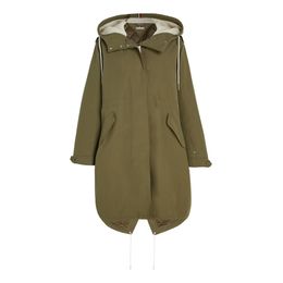 Tommy Hilfiger Parka Damen Gr&ouml;&szlig;e M ecru / dunkelgr&uuml;n