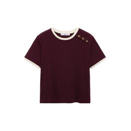 Mango T-Shirt 'PIRTI' Damen Gr&ouml;&szlig;e XL bordeaux