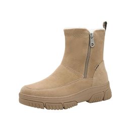 Tamaris Stiefelette Damen Gr&ouml;&szlig;e 36 hellbraun Winterschuhe