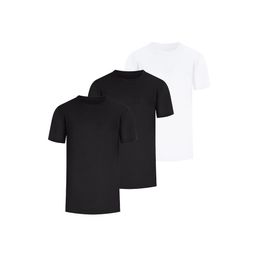 Smilodox T-Shirt Karry 3er Pack Herren Größe XXL schwarz / weiß