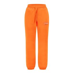 Smilodox Jogginghose Enara Cozy Fit Damen Gr&ouml;&szlig;e 38 orange