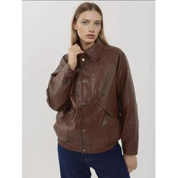 Hiccup Jacke Damen Gr&ouml;&szlig;e 4XL kastanienbraun
